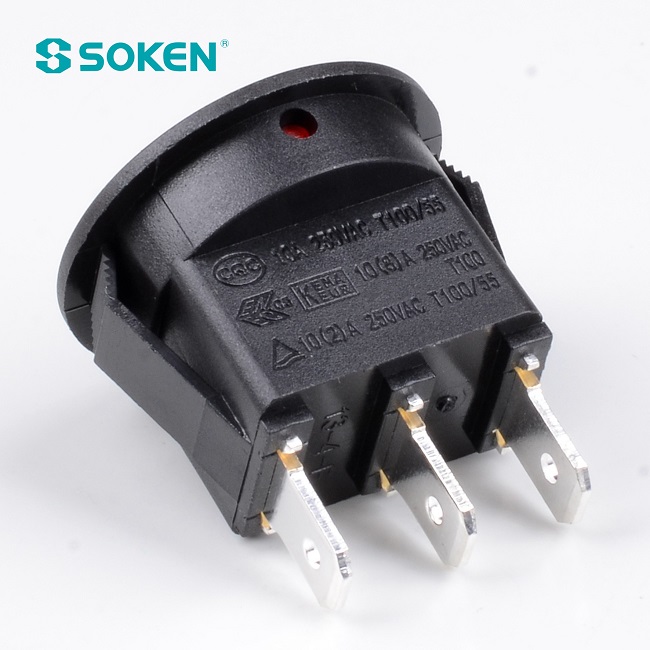 12V 24V Taiheng Micro kolébkové spínače T120 - China Ningbo Master ...